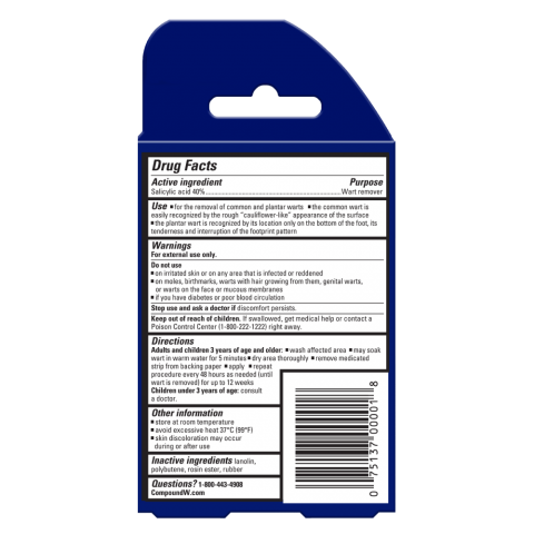 Compound W® One Step Strips For Kids | Compound W® Wart Removal Products